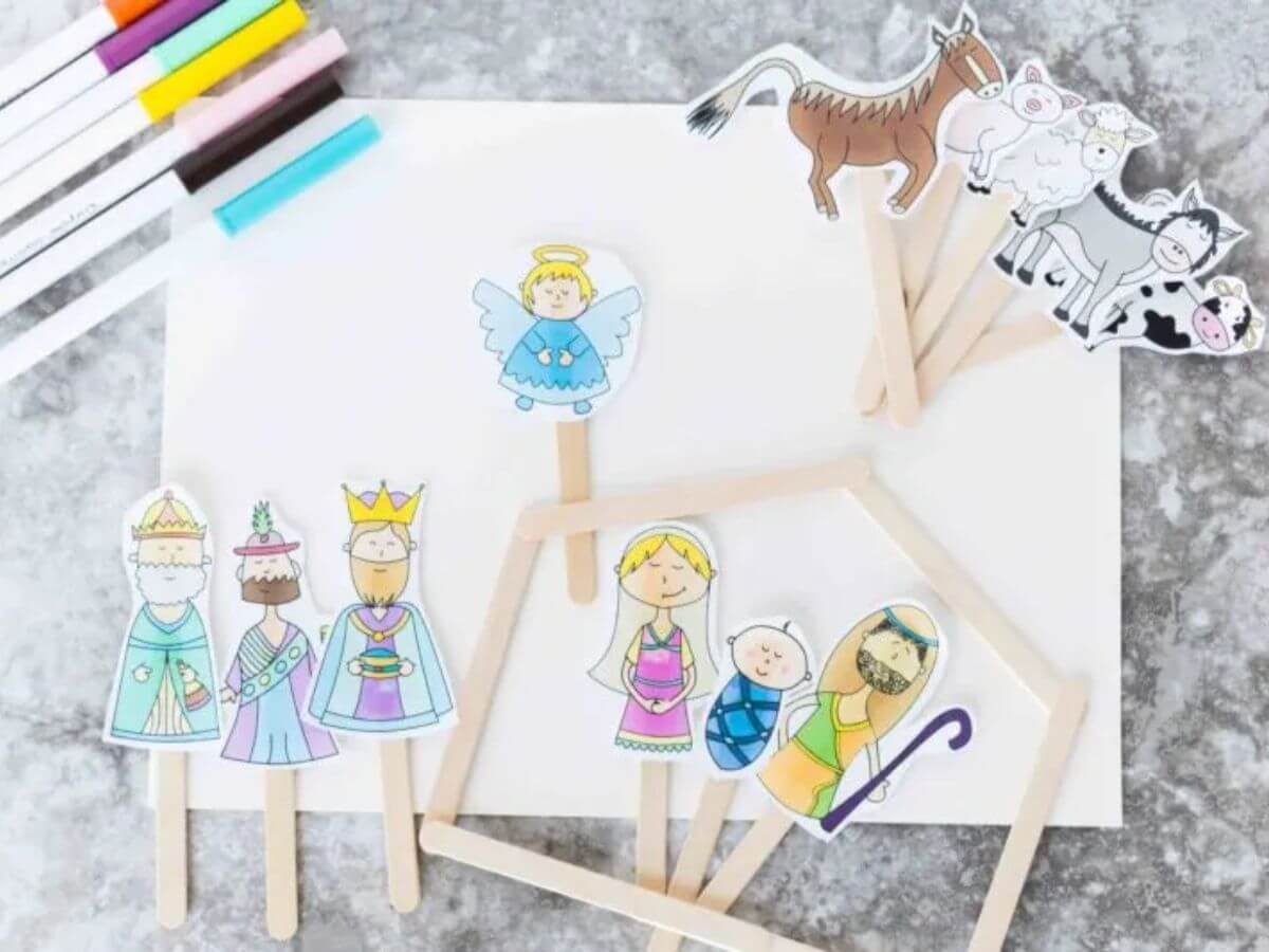 The Best Christian Christmas Crafts & Activities for Kids - The Crafty ...