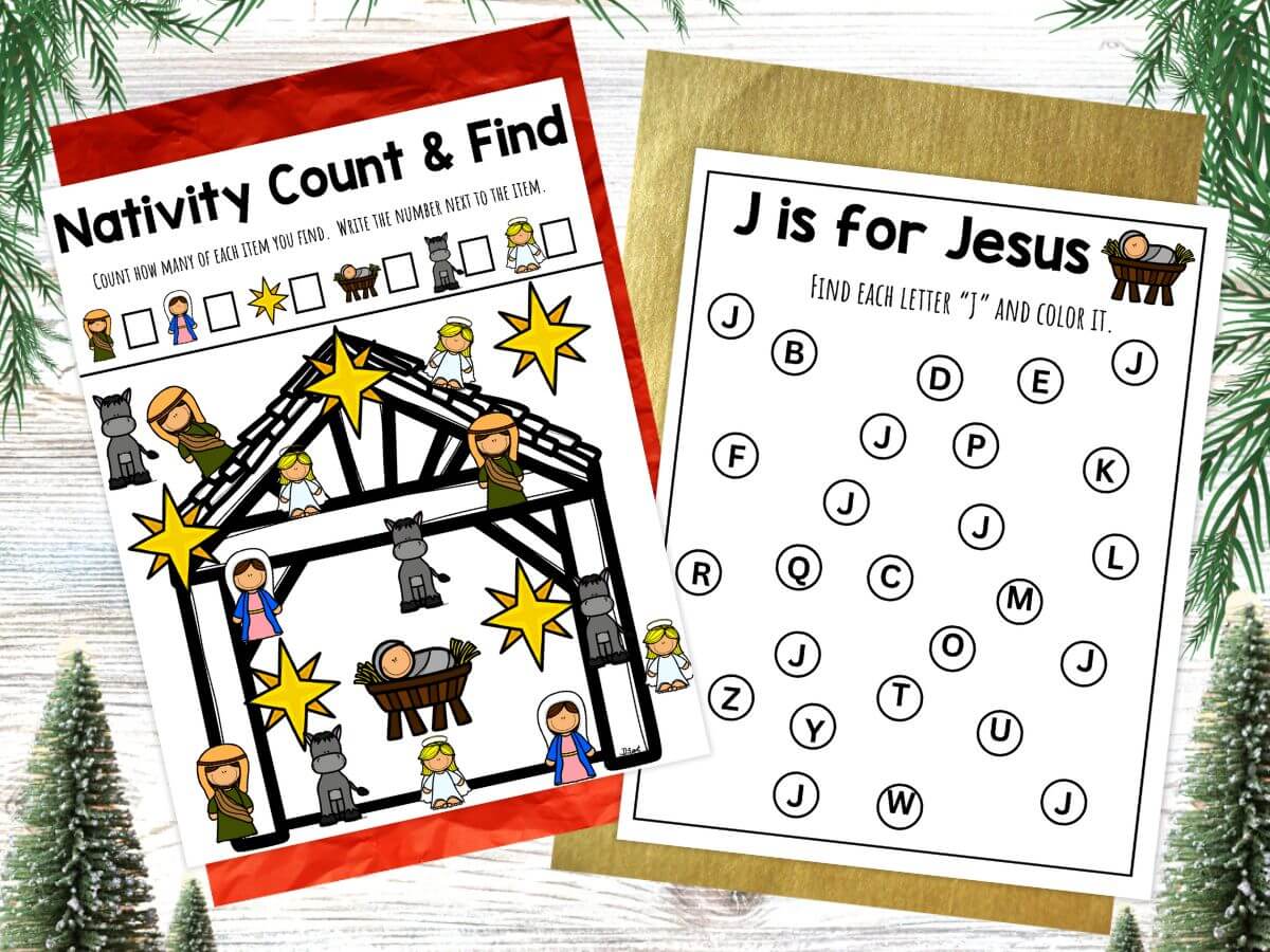 The Best Christian Christmas Crafts & Activities for Kids - The Crafty ...