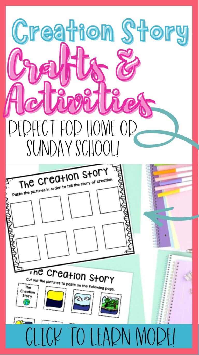 Fun Creation Story Activities for Kids - The Crafty Christian Mom