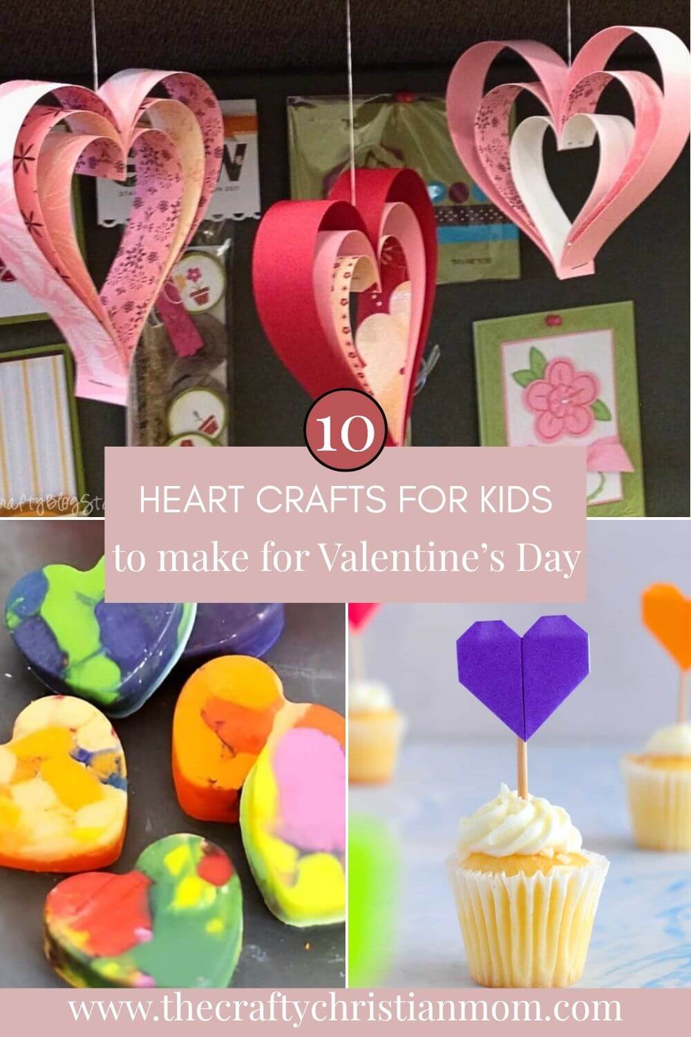 Heart Crafts for Kids to Make for Valentine’s Day - The Crafty ...